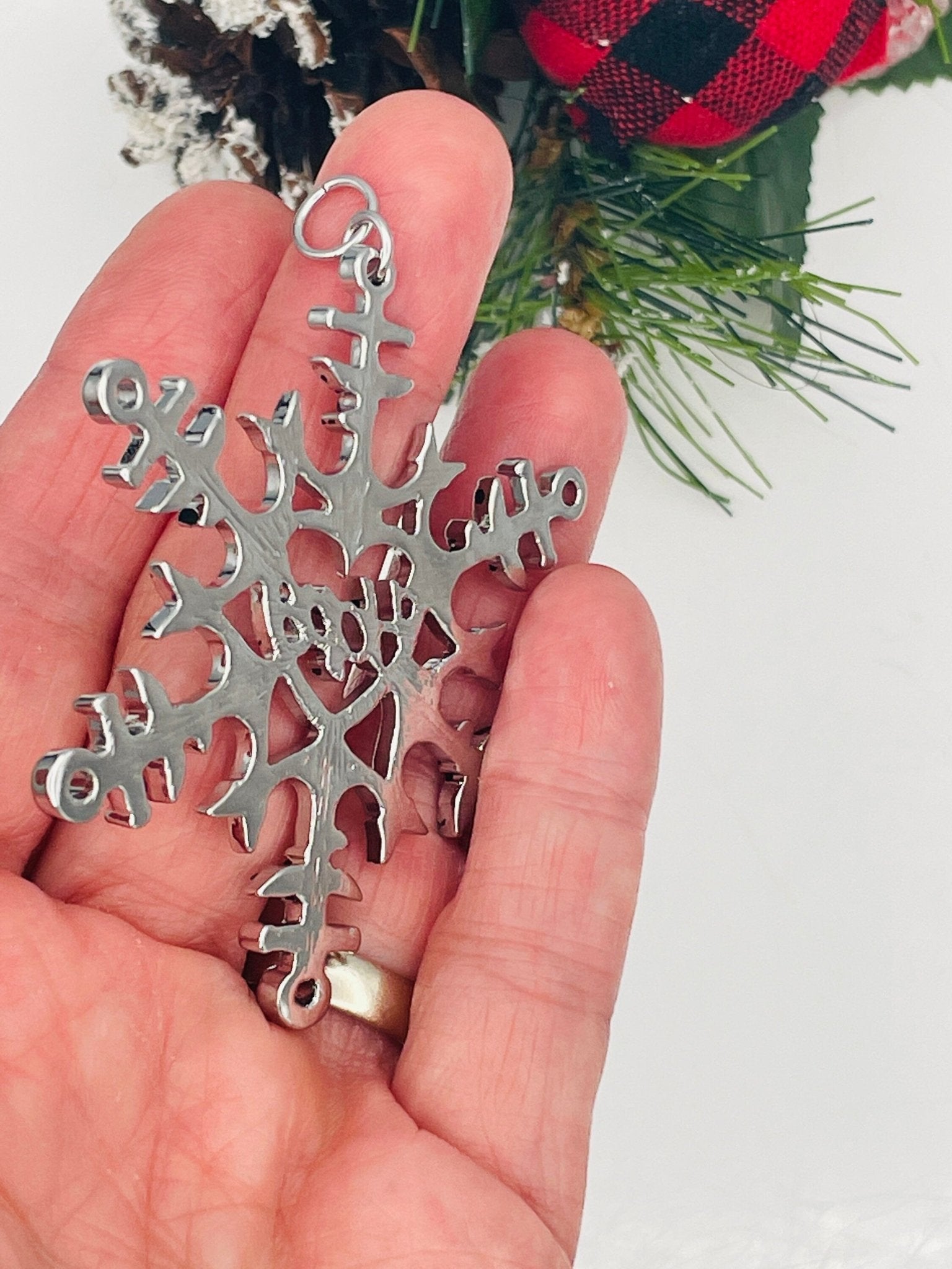 Nautical Hope Snowflake SnowWonders® ornament – Shop Palmers